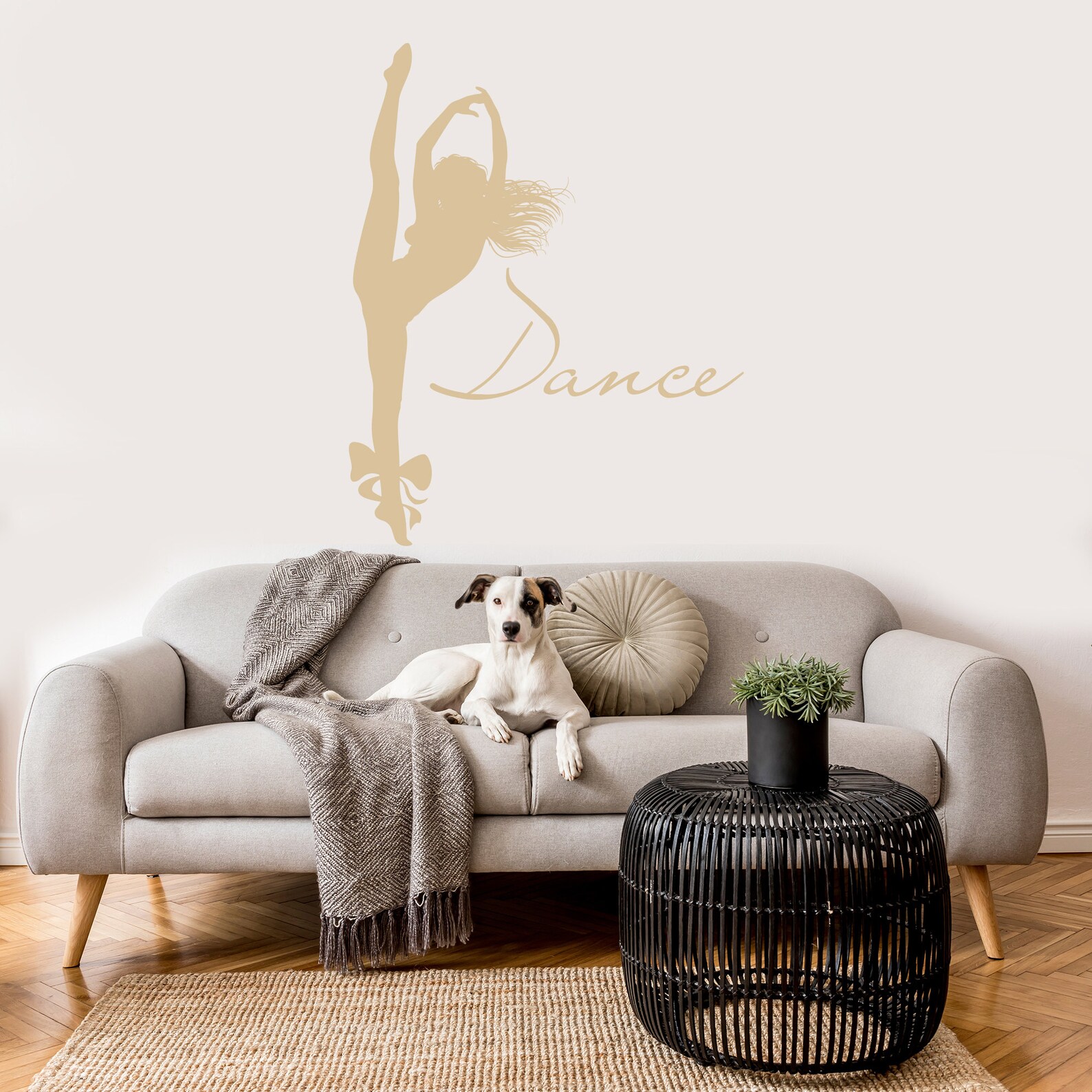 Dance Wall Decal Vinyl Sticker Decals Ballet Dancing Ballerina - Etsy