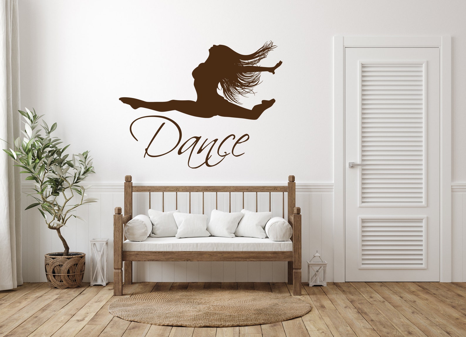 Dance Wall Decal Vinyl Sticker Decals Ballet Dancing Ballerina - Etsy