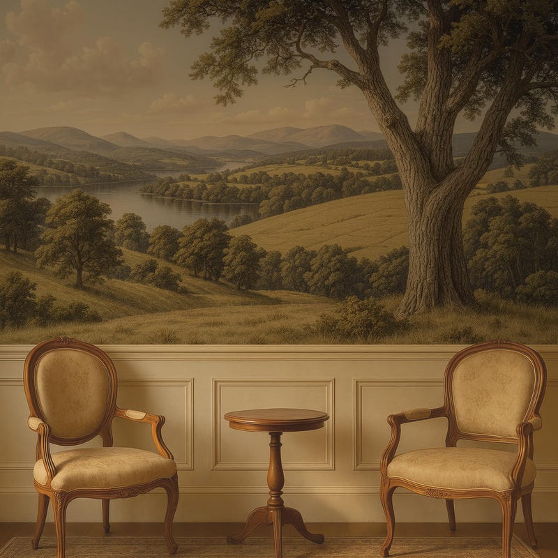 Colonial Wallpaper - Etsy