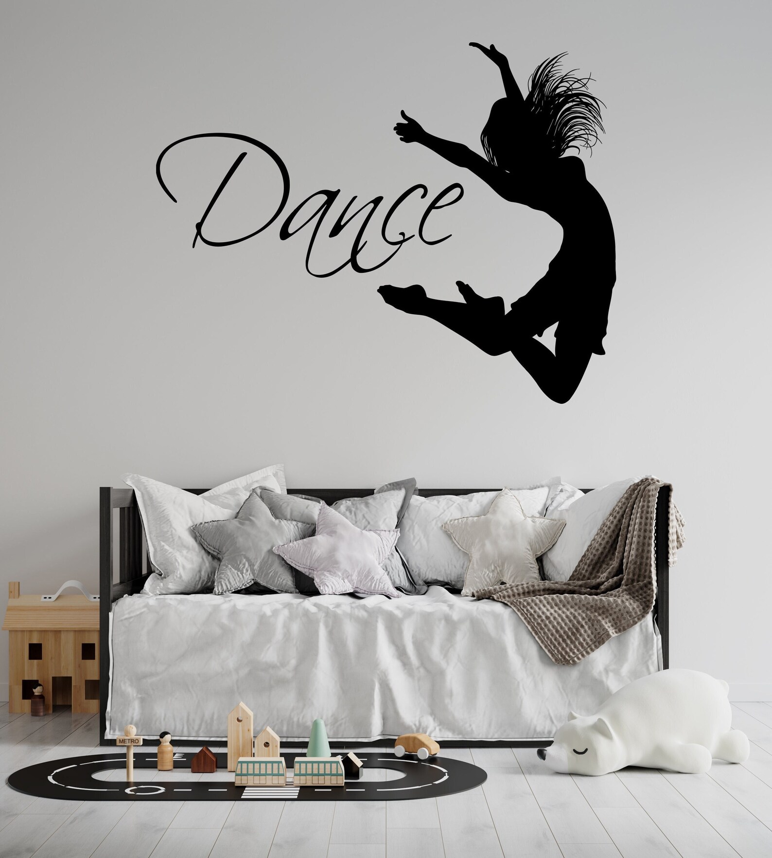 Dance Wall Decal Vinyl Sticker Decals Ballet Dancing Ballerina - Etsy