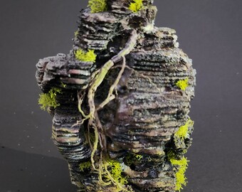 Realistic Diorama Miniature Cliff Rock Formation. Decorative. Perfect ...