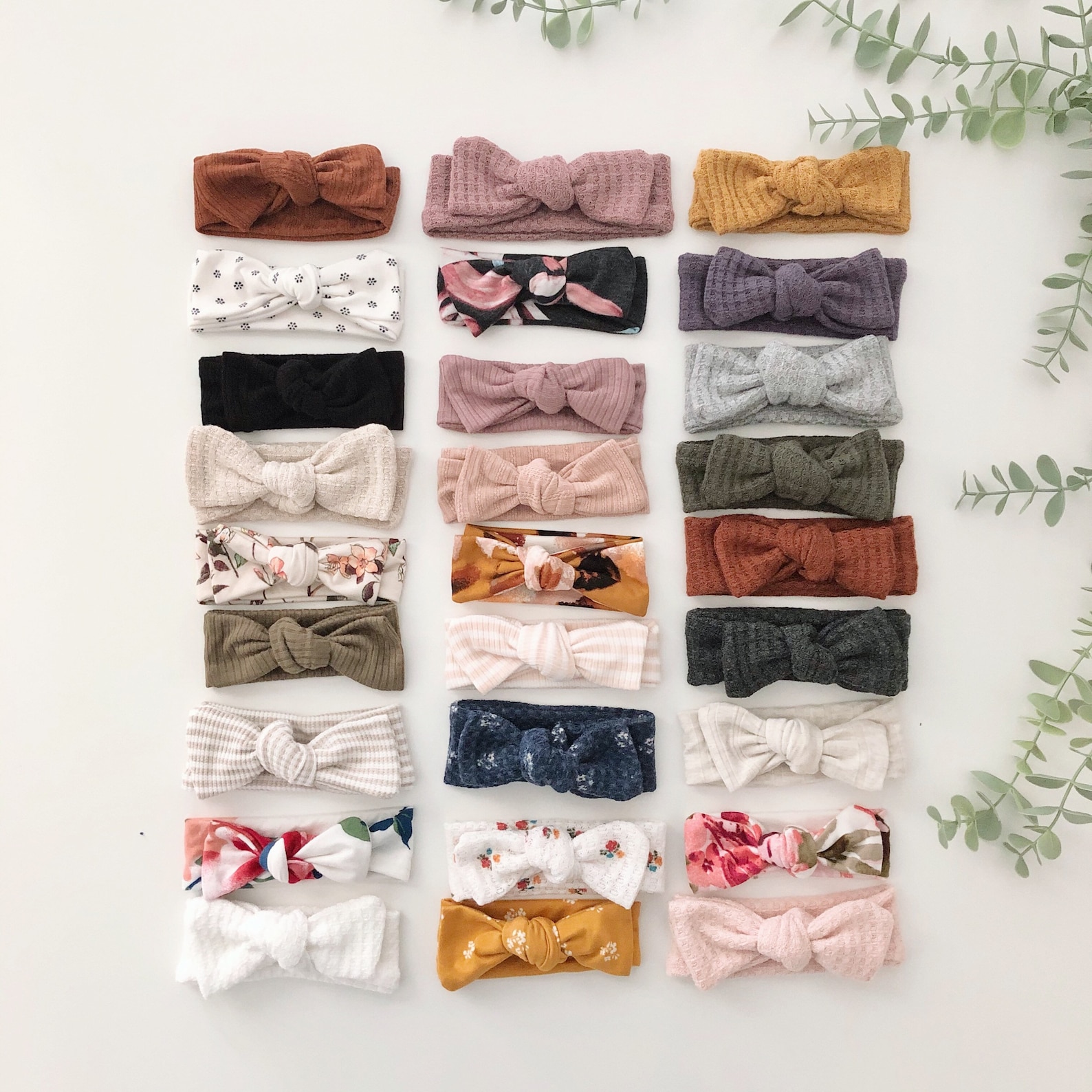 Baby Top Knot Head Wrap, Bow Head Wraps, Newborn Headbands, Baby ...