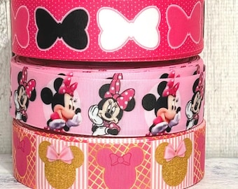 minnie mouse ribbon pattern