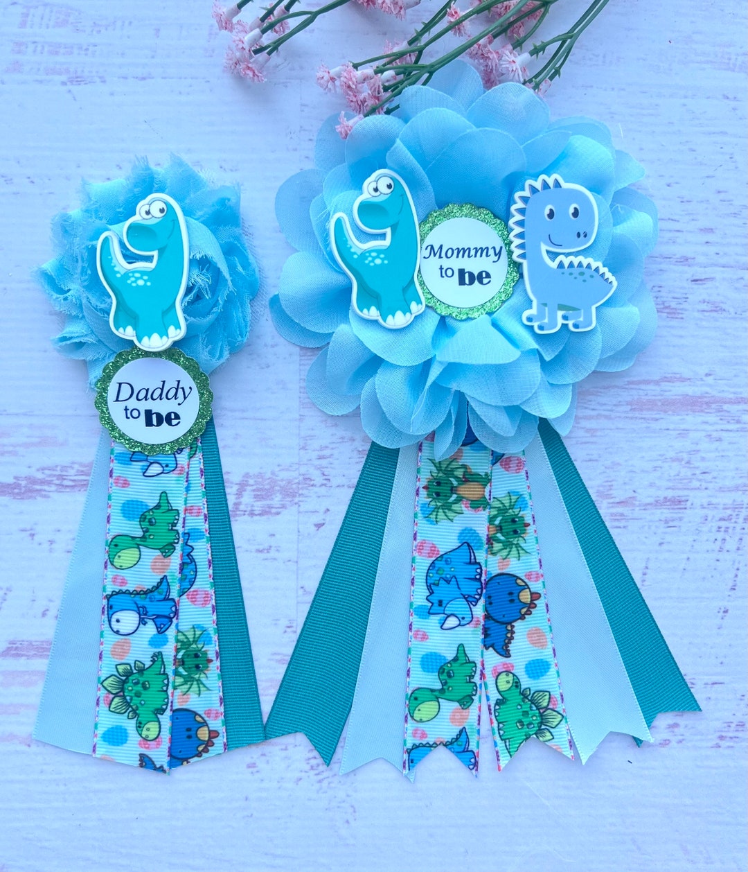 Dinosaur Baby Shower Corsage ,dinosaur Baby Shower Pin ,dinosaur Baby ...