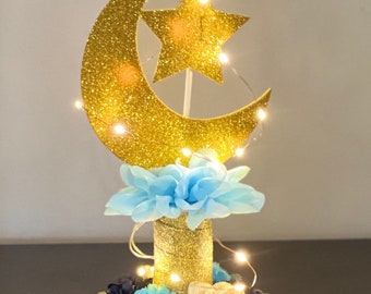 Moon and Star Centerpiece - Etsy