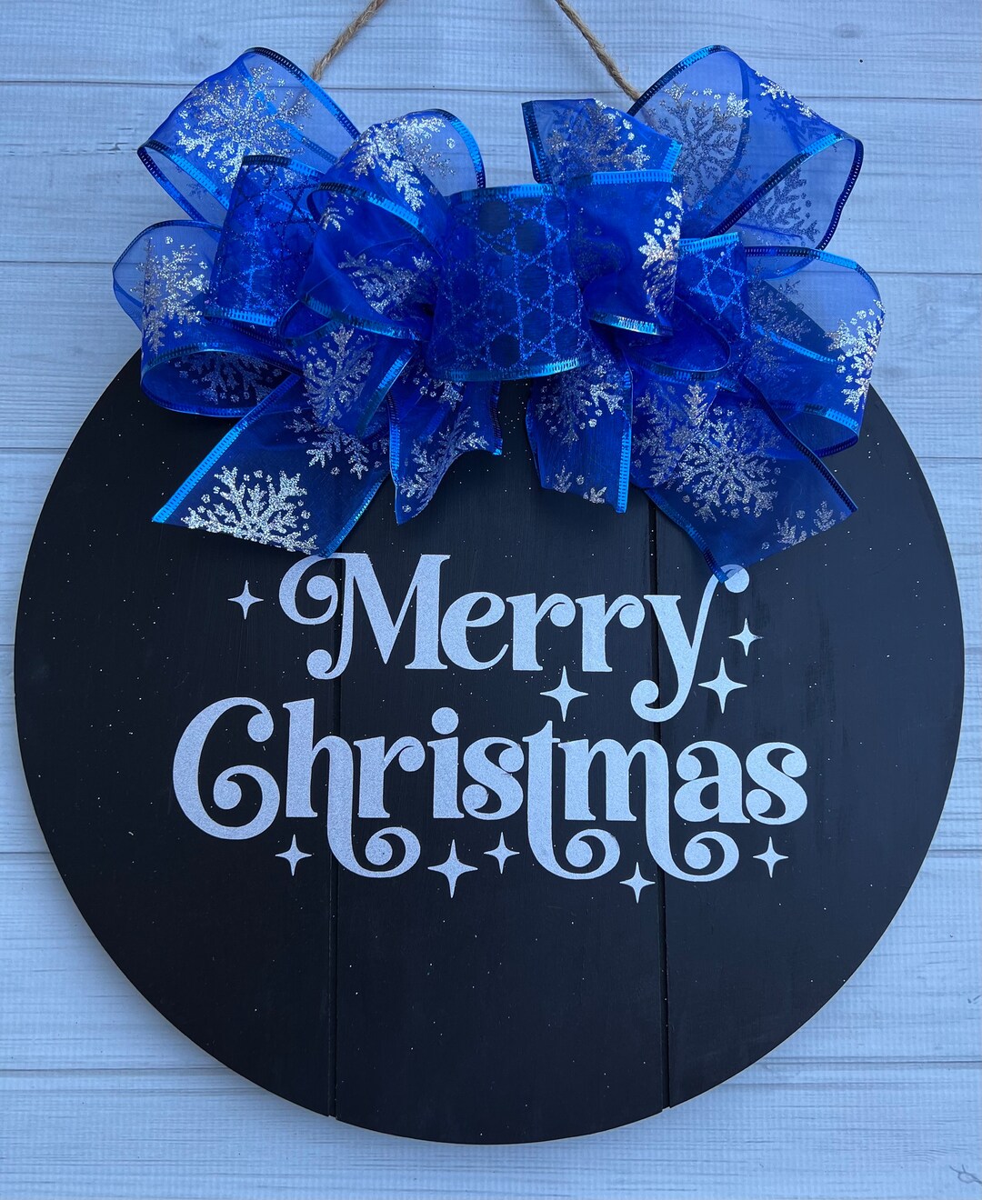 Merry Christmas Sign Merry Christmas Sign Wood Snowflakes Holiday Wall ...