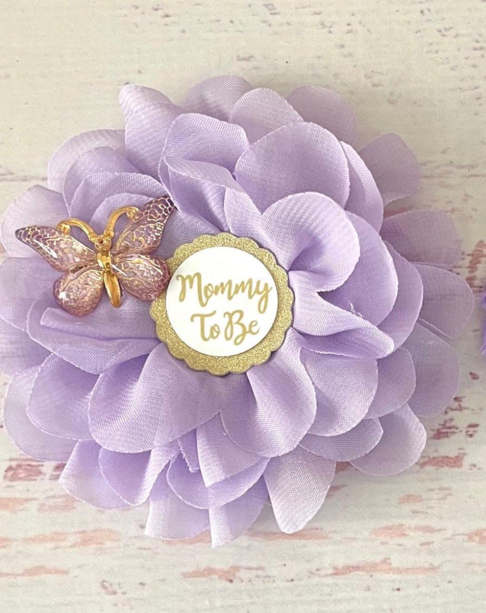 Butterfly Baby Shower Pins Mommy Pin Daddy Pin Butterfly Family Pin ...