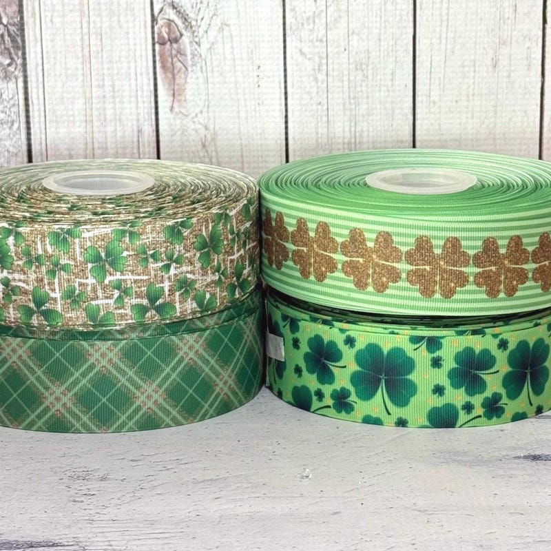 Shamrock Ribbon - Etsy