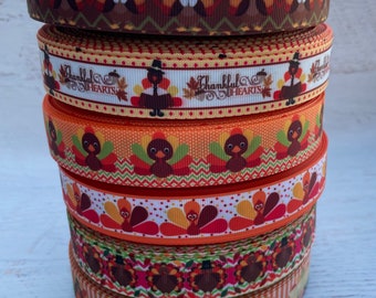 Thanksgiving Ribbon | Etsy