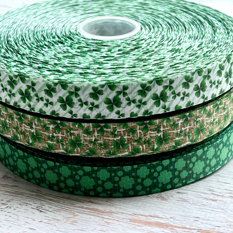 Shamrock Ribbon - Etsy