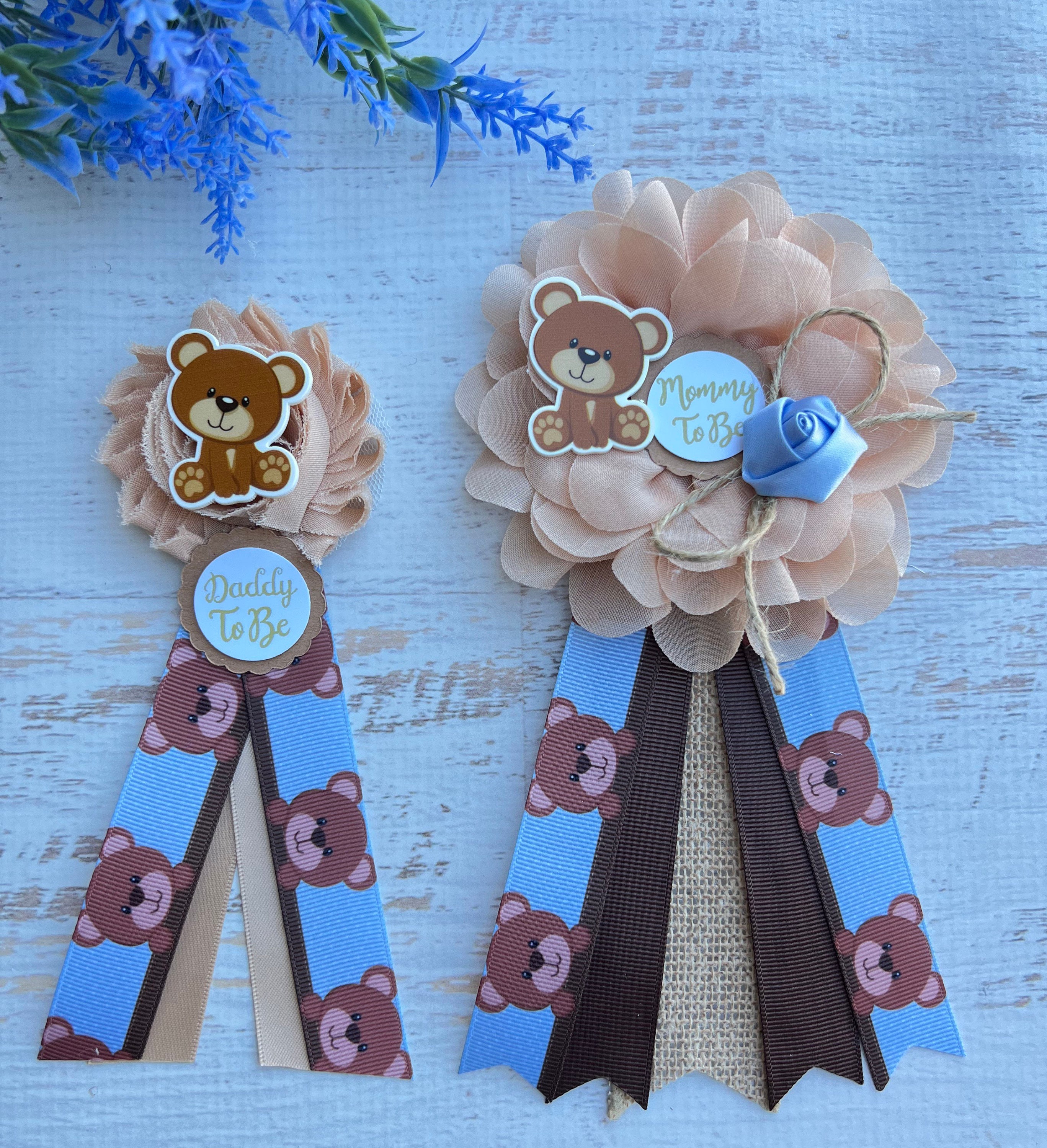 Teddy Bear Baby Shower Sash Teddy Bear Maternity Sash - Etsy