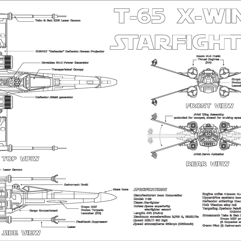 Xwing Templates - Etsy