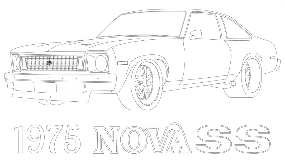 75 Nova SS Vector Files - Etsy