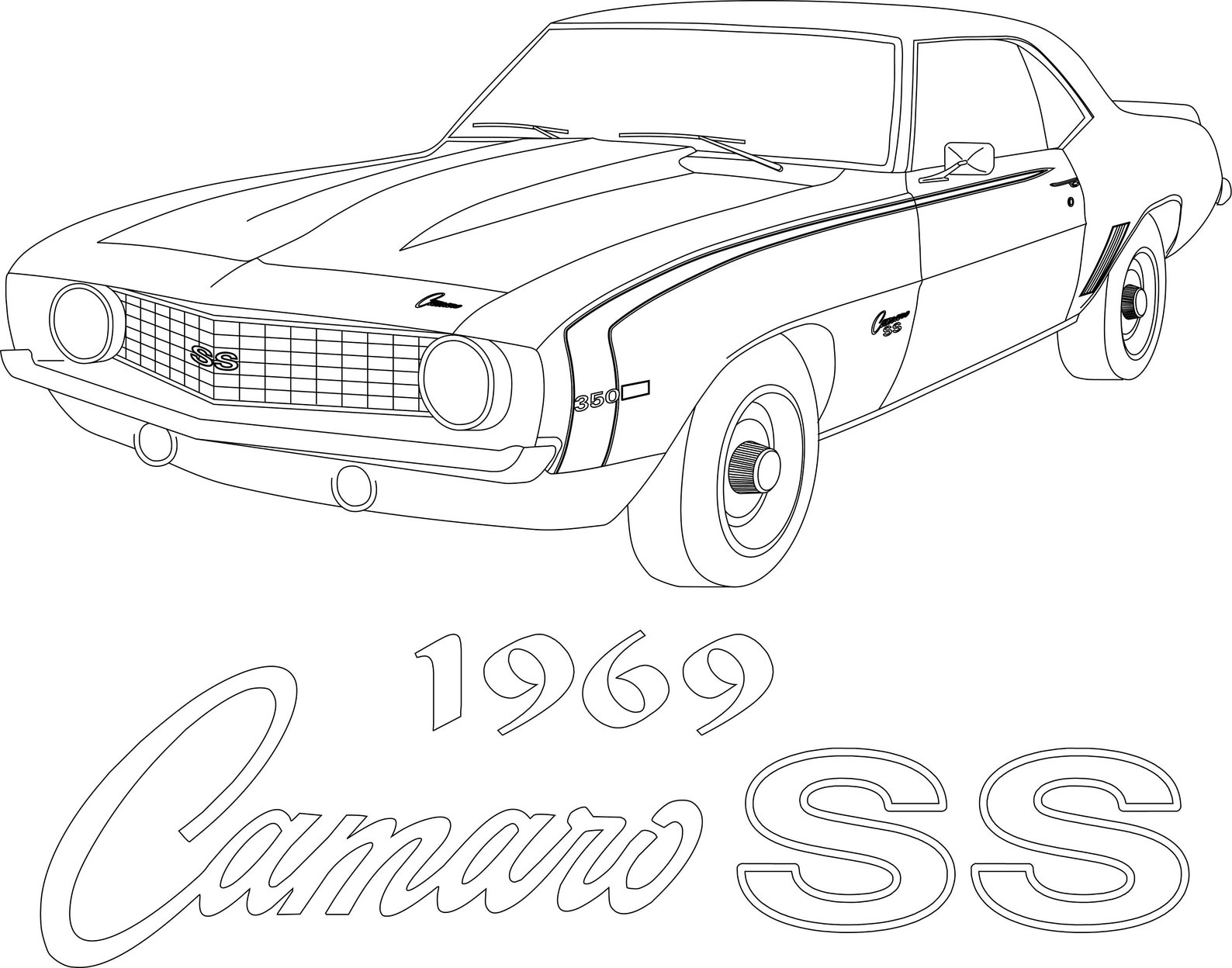69 Camaro Vector Files - Etsy