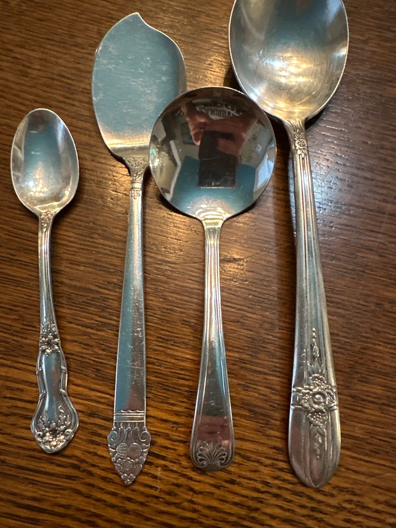 Mix and Match Small Silverplate Serving Pieces - Etsy