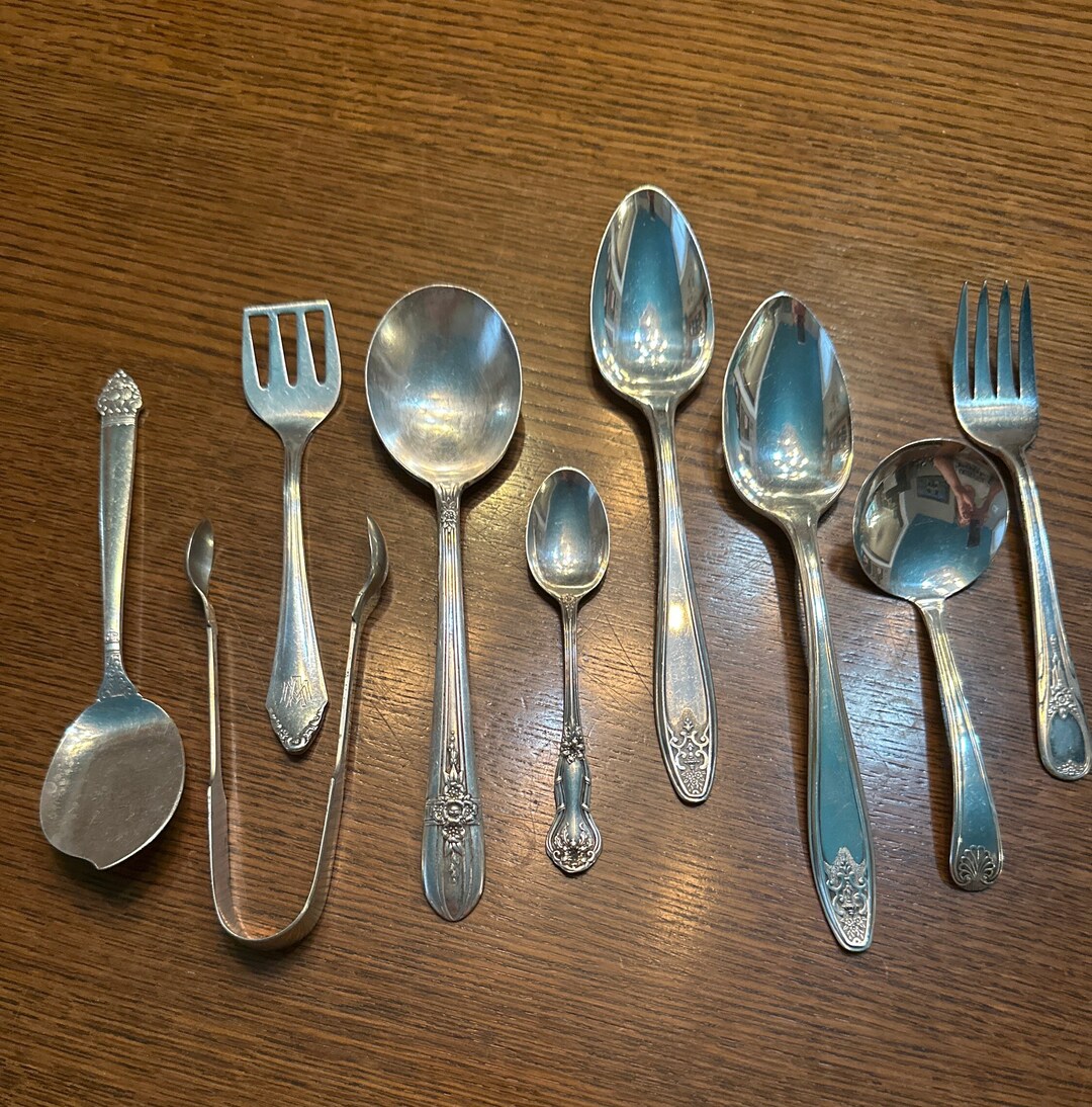 Mix and Match Small Silverplate Serving Pieces - Etsy
