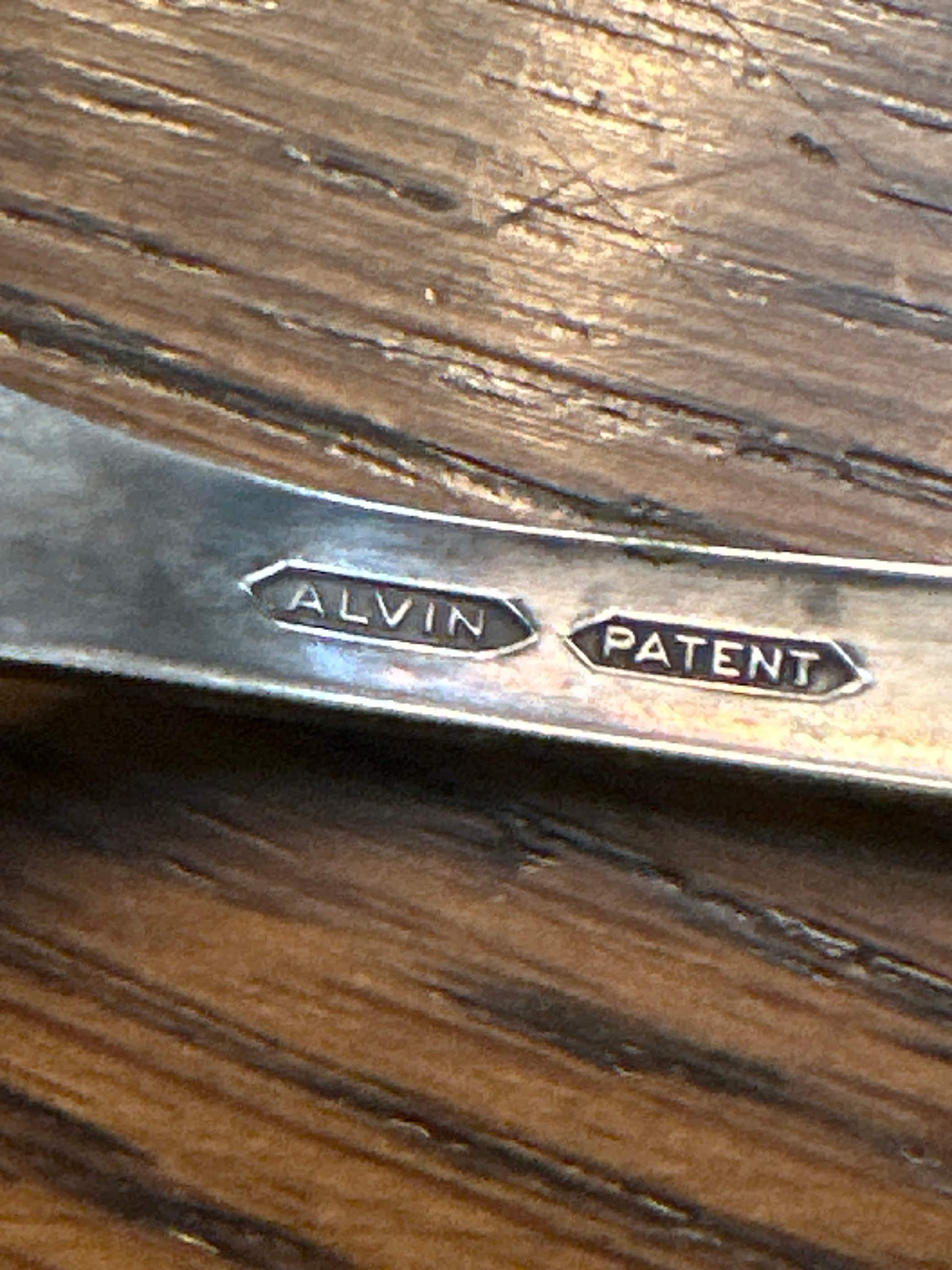 Six Alvin Patent 1929 “luxor” Silver Plate Teaspoons - Etsy