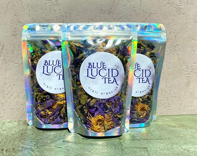 Blue Lucid Dream TEA • Mugwort • Calea Zacatechichi "mexican Dream Herb ...