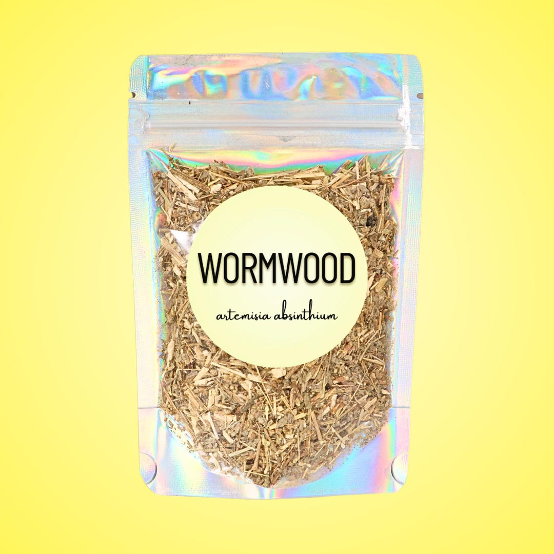 Wormwood Herb • Artemisia Absinthium • Dried Loose Leaf • Cut & Sifted ...