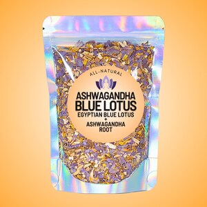 Sampler • 7 Egyptian Blue Lotus Blends • Tea Blends for Ritual ...