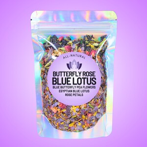 Sampler • 7 Egyptian Blue Lotus Blends • Tea Blends for Ritual ...
