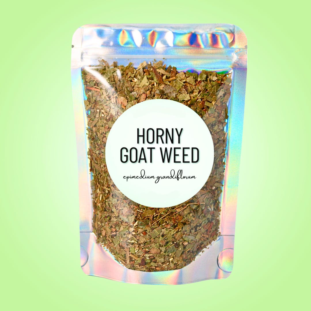 Horny Goat Weed Herb • Epimedium Grandiflorum • All-natural Dried ...