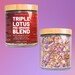 Triple Lotus Pre-ground Blend Egyptian Blue Lotus Sacred White Lotus ...