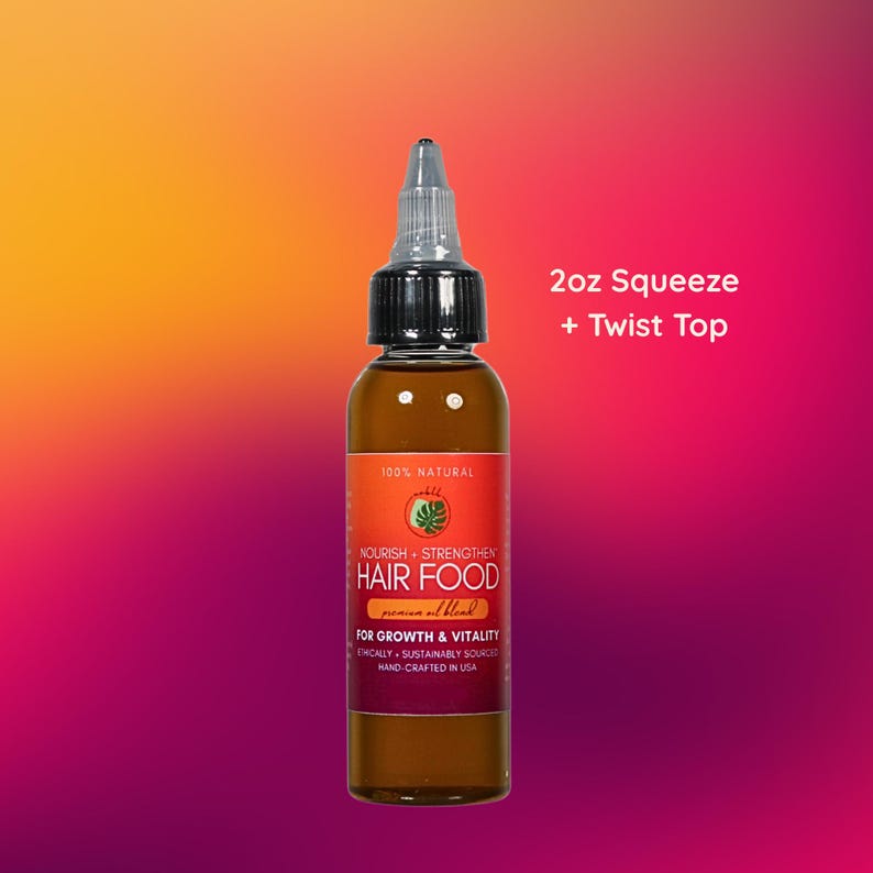 Hair Food Oil • Herbal Scalp & Growth Oil • Batana, Amla, Bhringraj ...