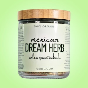 Mexican Dream Herb • Calea Zacatechichi • Bitter Grass • Lucid Dream ...