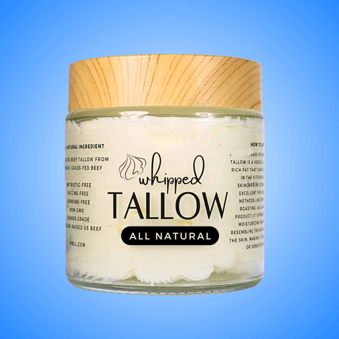Whipped Tallow • Unscented All-natural Moisturizer for Face & Body ...