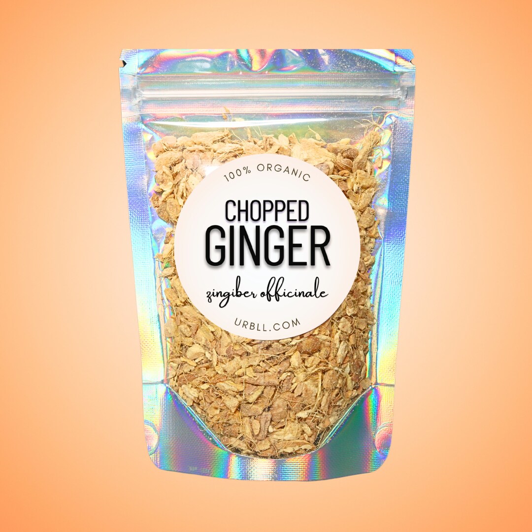 Chopped Ginger Root • Organic • Zingiber Officinale • 100% Organic ...
