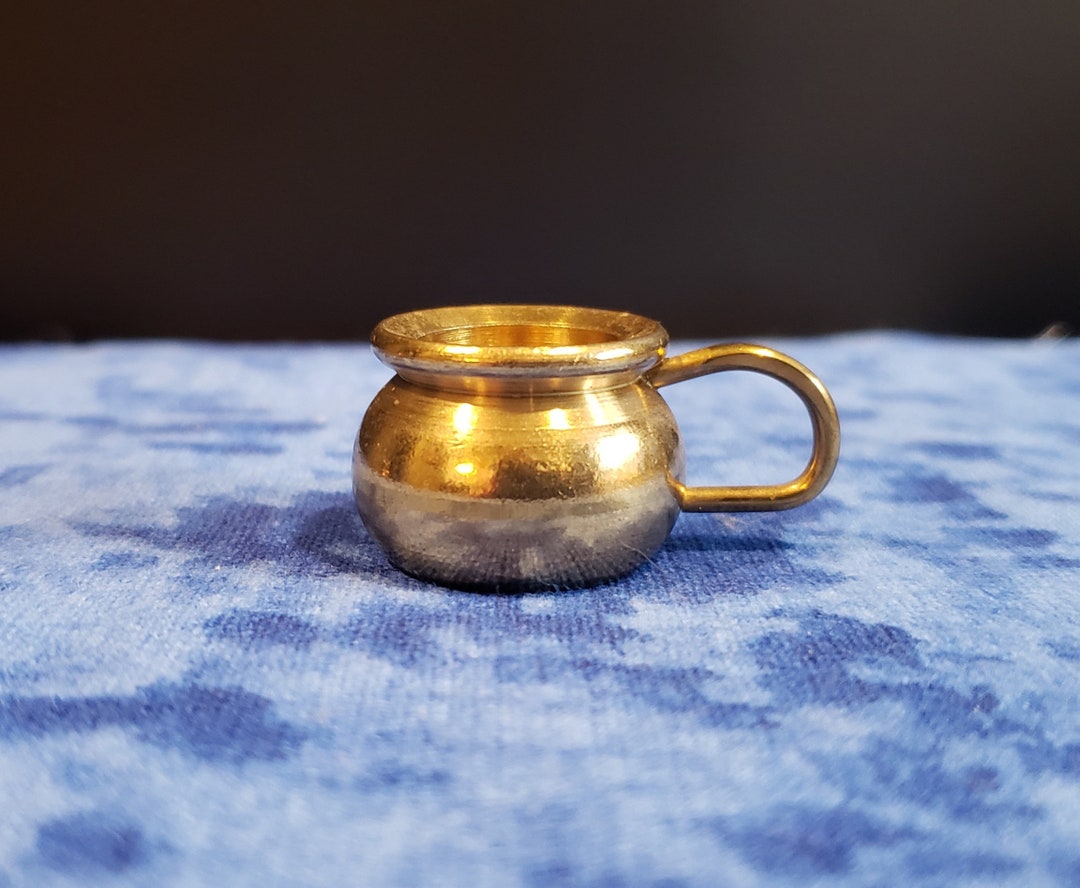 Miniature Brass Figurine - Chamber Pot - Etsy