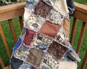 Bear Rag Quilt - Etsy