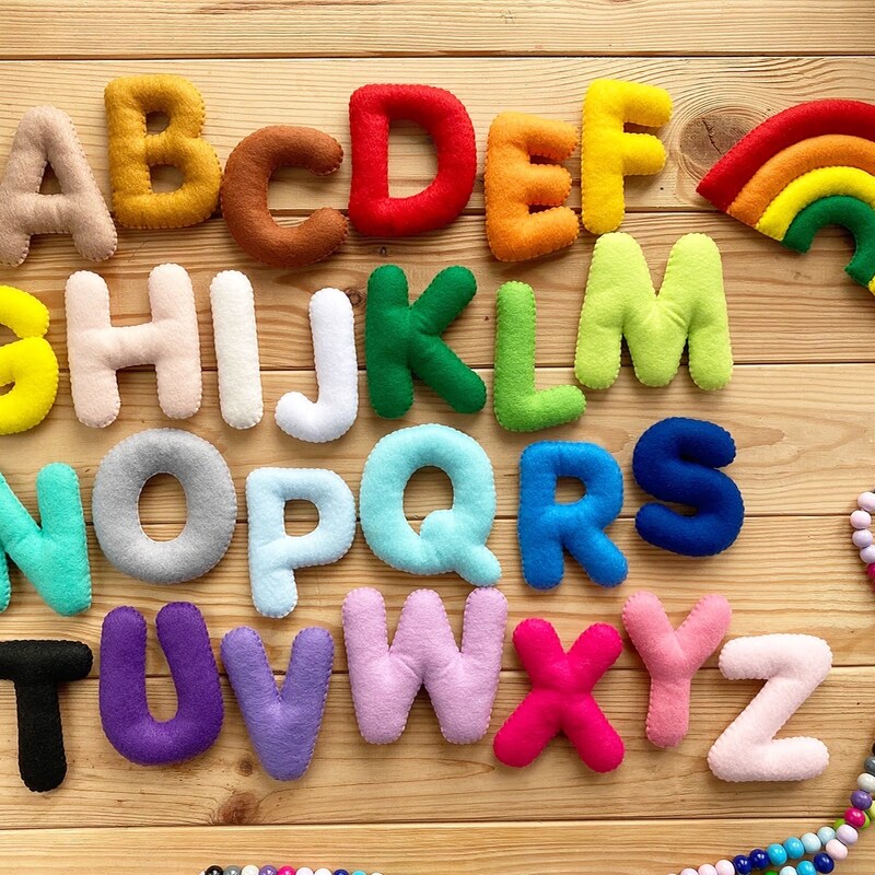 Felt Alphabet Letters - Etsy UK