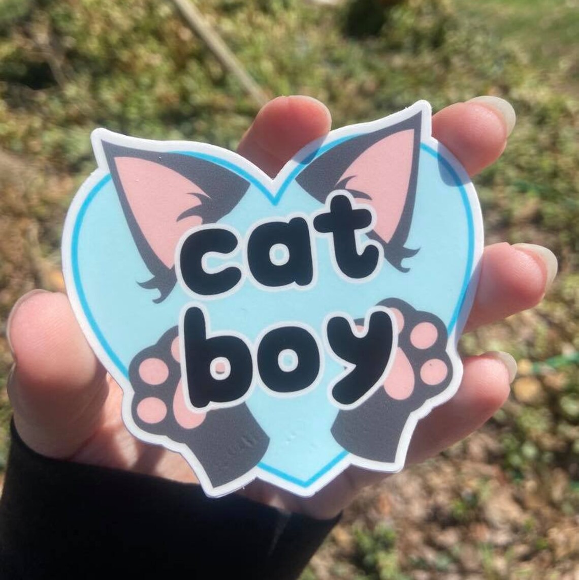 Catboy / Catgirl / Nyanbinary 3 Vinyl Stickers - Etsy