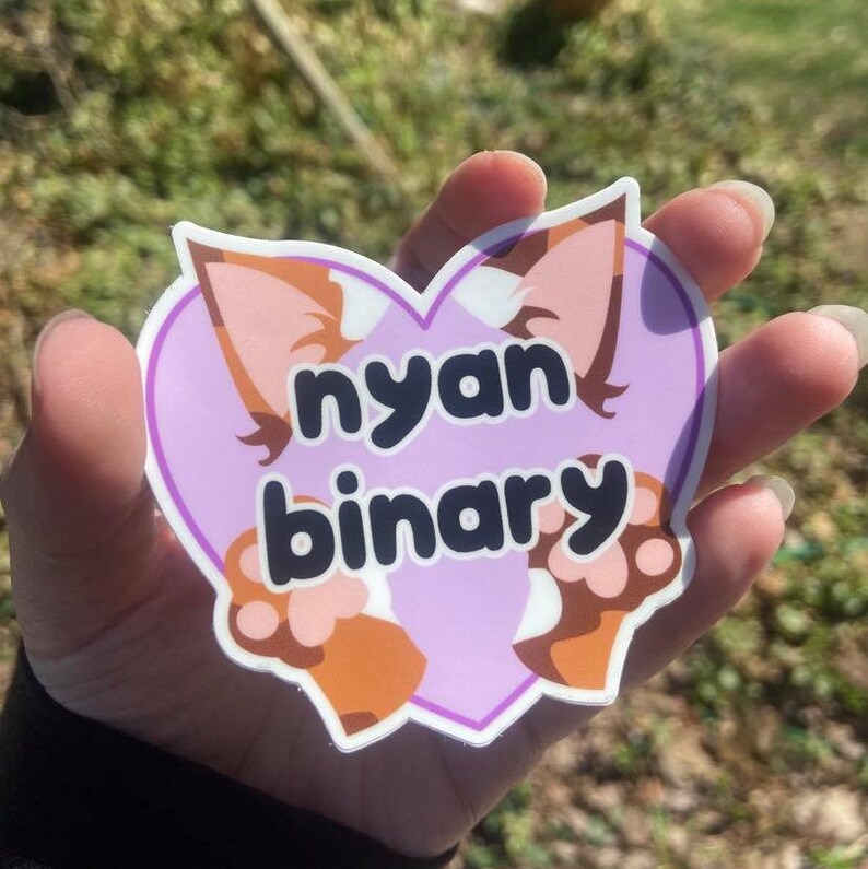 Catboy / Catgirl / Nyanbinary 3 Vinyl Stickers - Etsy