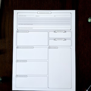 Warlock Custom Character Sheet - Printable and Form-fillable - Etsy ...