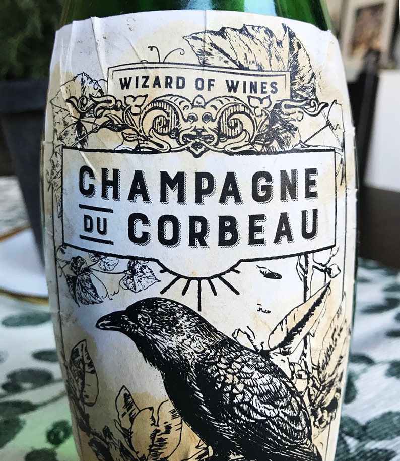 Custom Wine Labels From the Wizard of Wines - Etsy