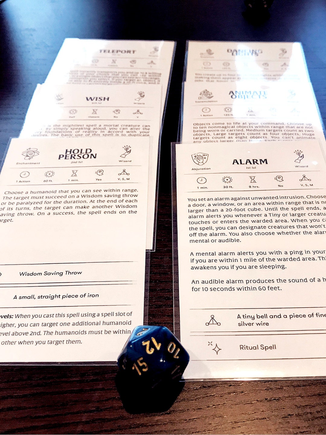 Custom Spell Cards for Every Class - MEGA BUNDLE - Etsy