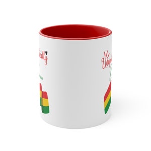 GHANAIAN FLAG MUG African Inspired Mug Memorable Africa Cup Ghana ...