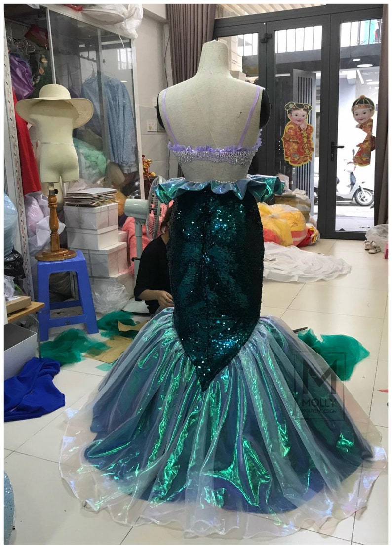 Ariel Little Mermaid, Ariel Tails Costume, Ariel Costume, - Etsy