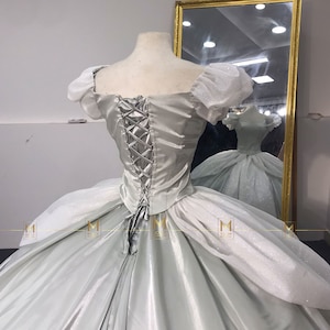 Cinderella Dress in White - Disney Princess Inspired, Cinderella Sliver ...