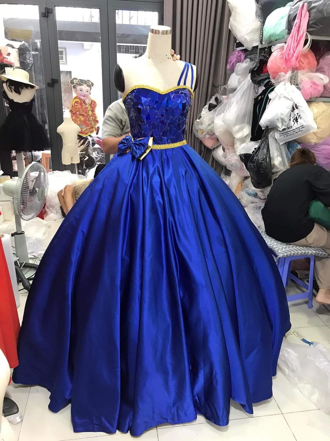 The Princess Charm School Cosplay in Pink and Blue Doll - Costume ...