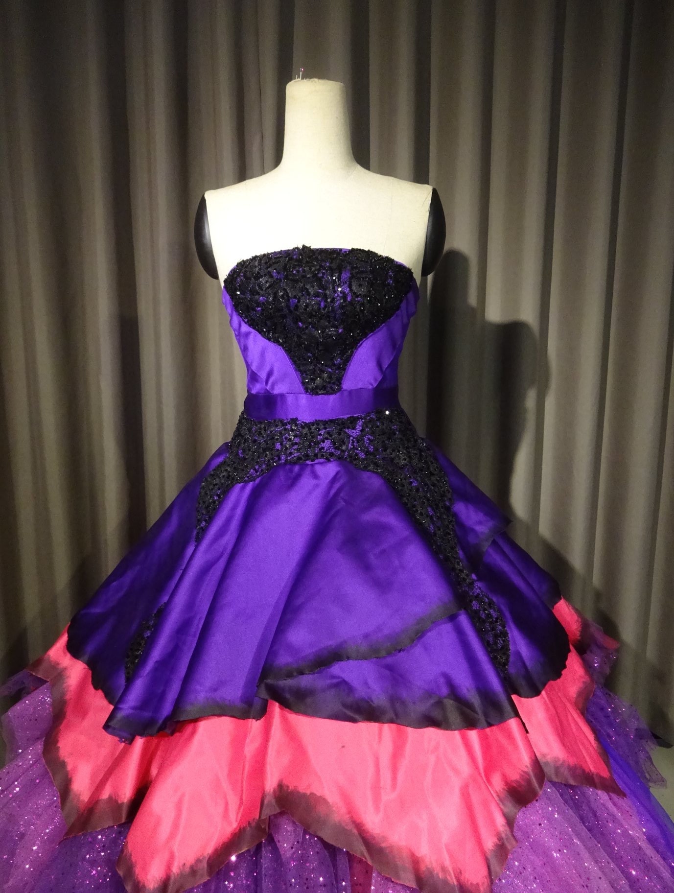 Mal Ballgown - Mal Descendants 2 - Mal Dress - Cosplay Movie - Cosplay ...