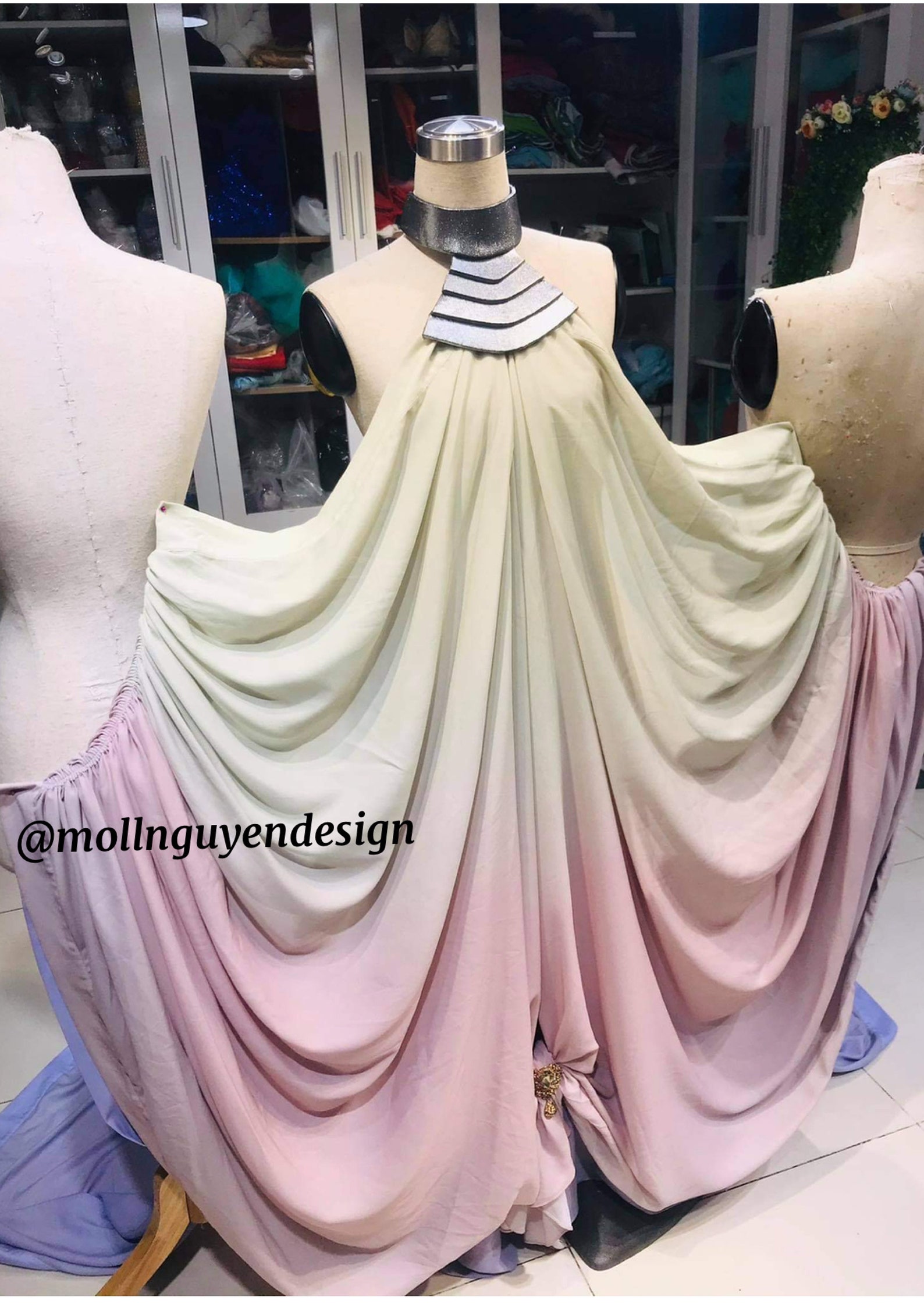 Padme Lake Dress Padme Adult Gown Costume Inspired Stars - Etsy