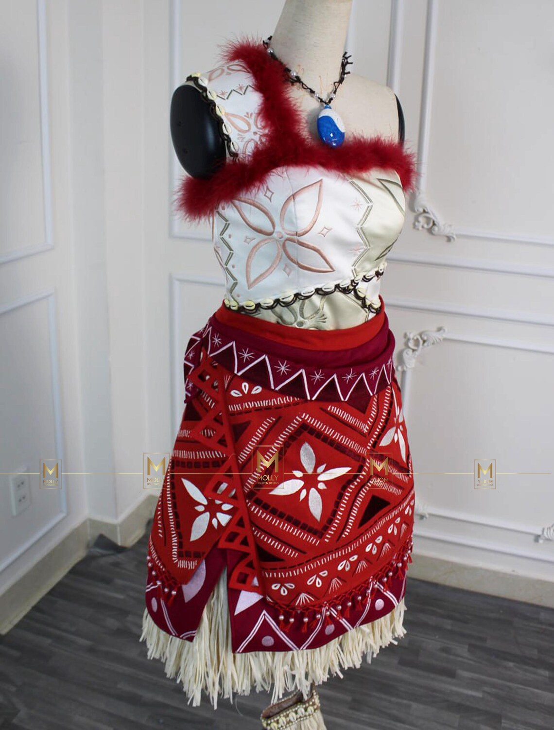 The Moana 2 Dress Embroidery Version Inspired Cosplay - Cosplay Moana ...