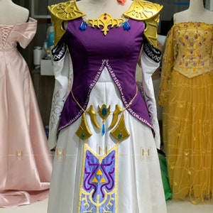 Zelda Twilight Cosplay Costume, the Legend of Zelda Cosplay, Princess ...