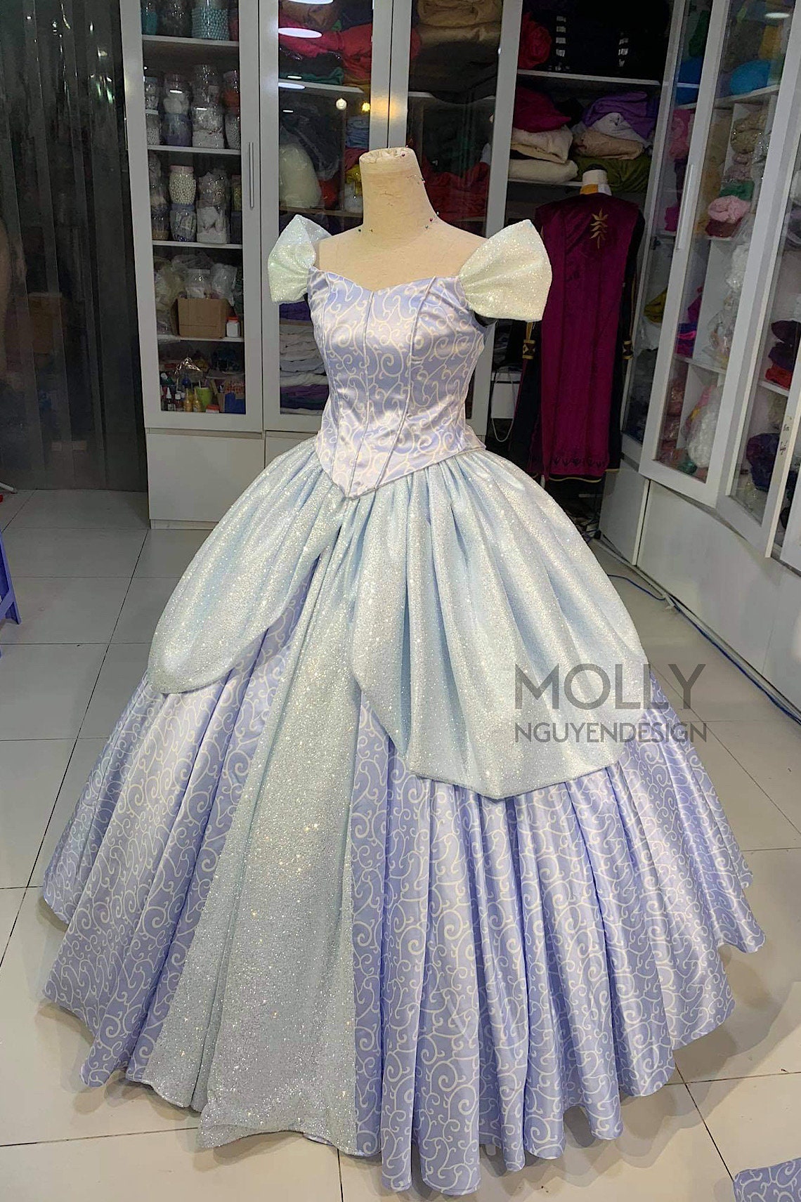 Cinderella Disney Park Inspired, Cinderella Adult Costume Cosplay Dress ...