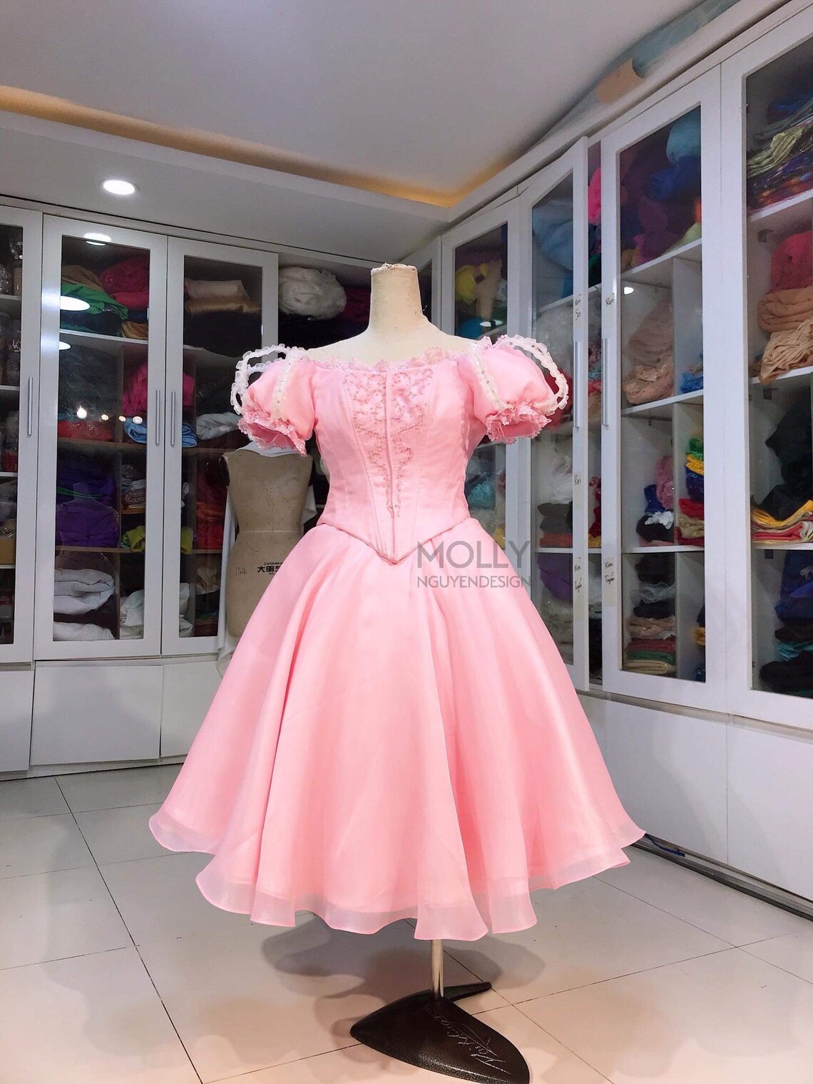 Ariel Broadway Dress Costume, Ariel Pink Broadway Costume, Disney ...