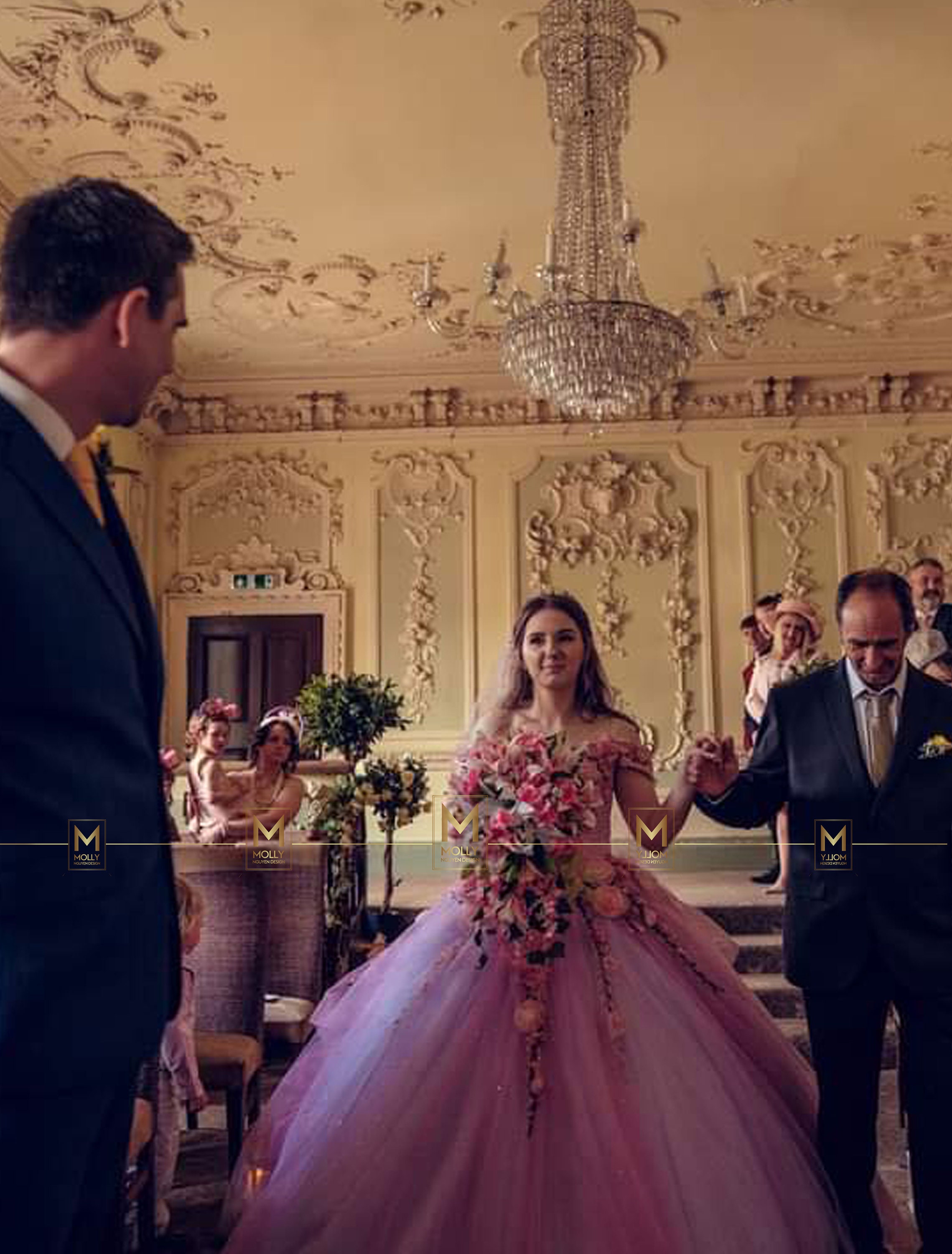 Rapunzel Wedding Dress Costume